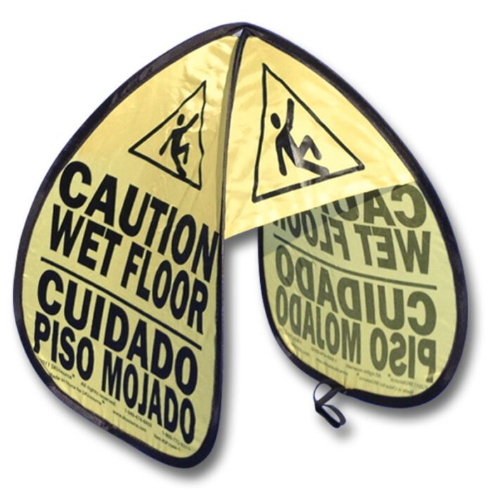 Big Mini Pop-Up Caution Sign: Safety Made Portable | CrewSafe