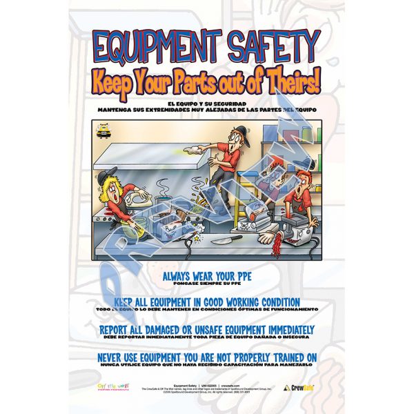 Equipment Safety Poster – CrewSafe