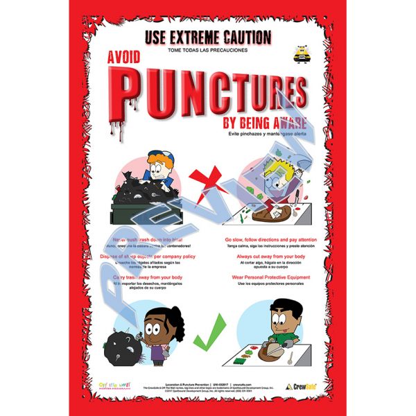 Laceration & Puncture Prevention Poster – CrewSafe