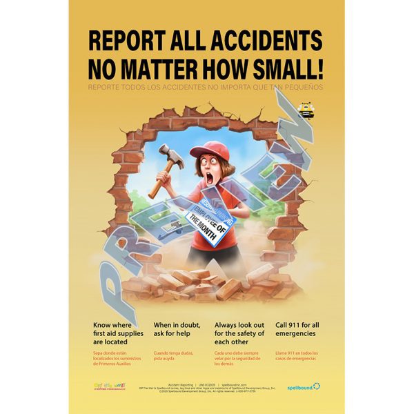 Accident Reporting Poster – CrewSafe