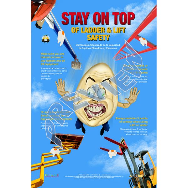 Lift & Ladder Safety Poster – CrewSafe