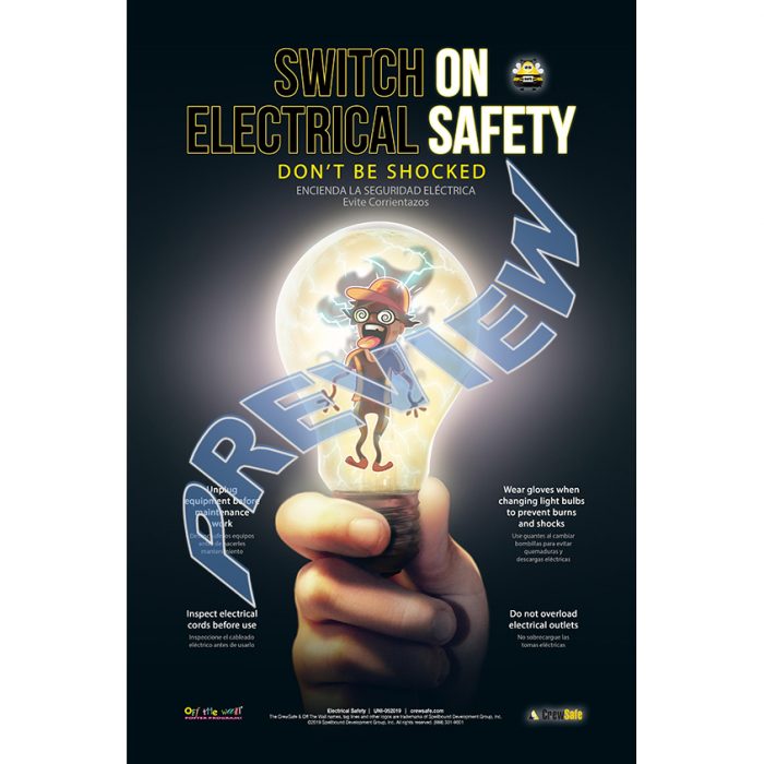 Electrical Safety Poster – CrewSafe