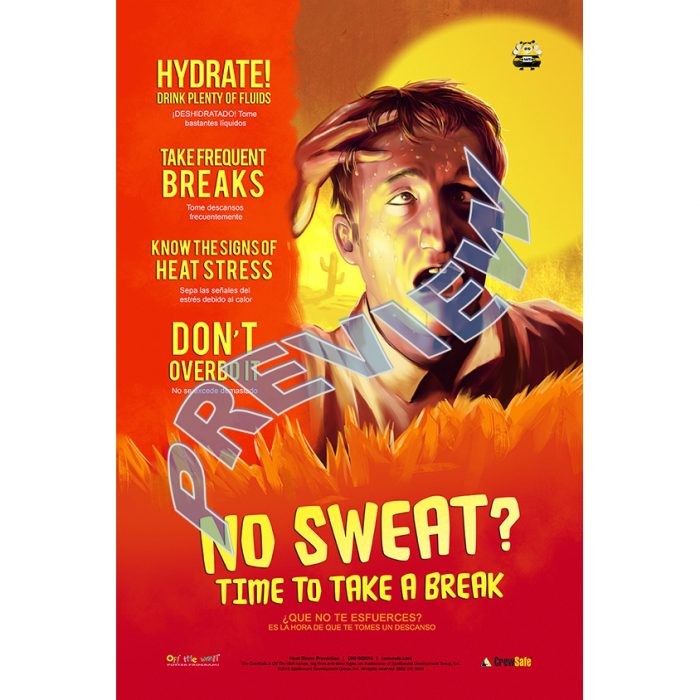 Heat Stress Prevention Poster – CrewSafe