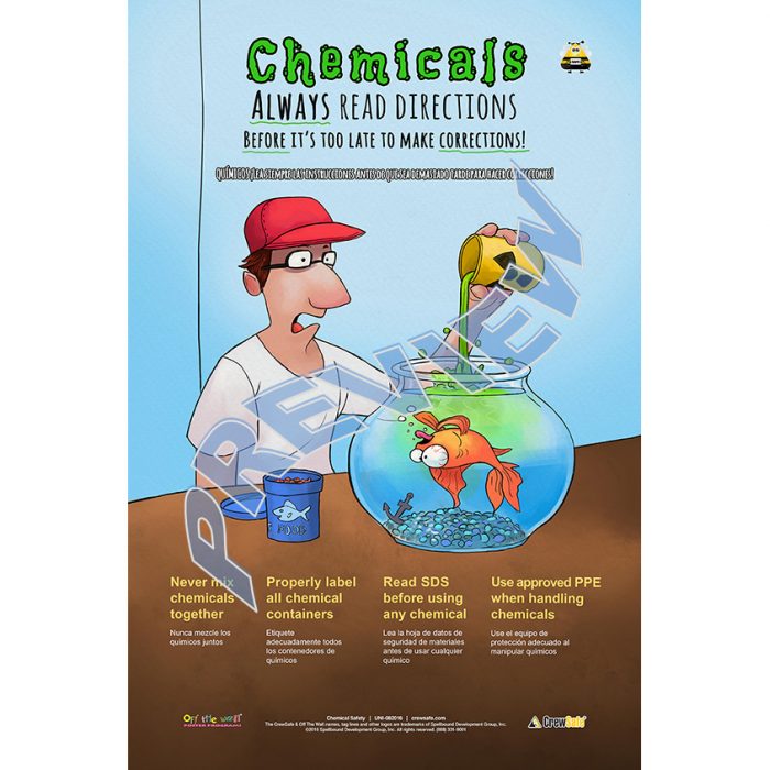 Chemical Safety Poster – CrewSafe
