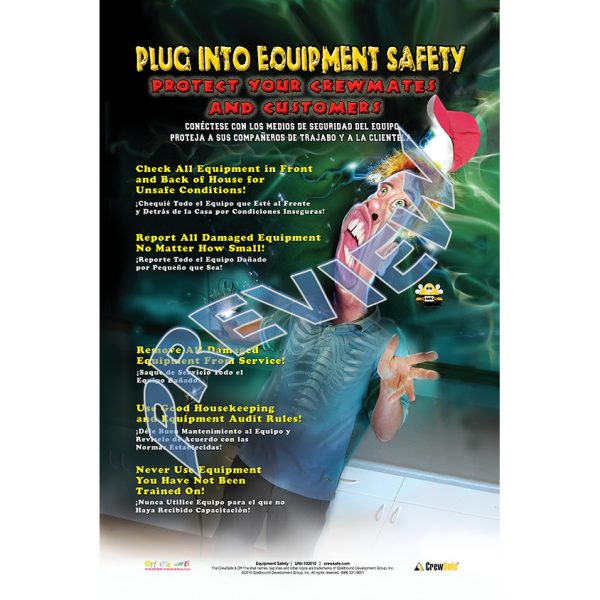 Equipment Safety Poster – CrewSafe