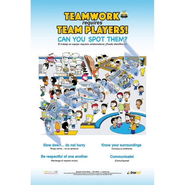Employee & Team Safety Poster – CrewSafe