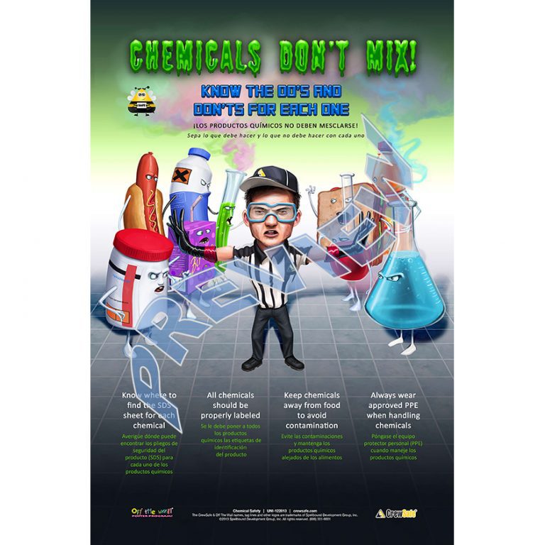 Chemical Safety Poster – CrewSafe