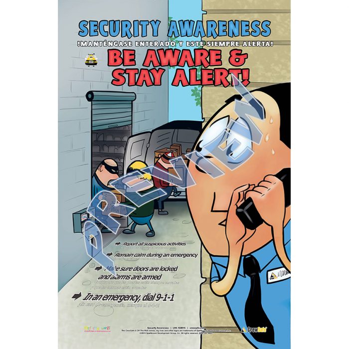 Security Awareness Poster – CrewSafe