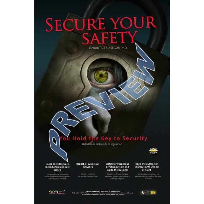 Security Awareness Poster – CrewSafe