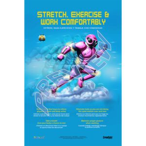 Repetitive Motion Injury Poster 2022: Reducing Workplace Strain | CrewSafe