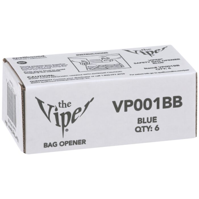 Viper Safety Bag Opener (Blue): Bold Safety Tool by CrewSafe