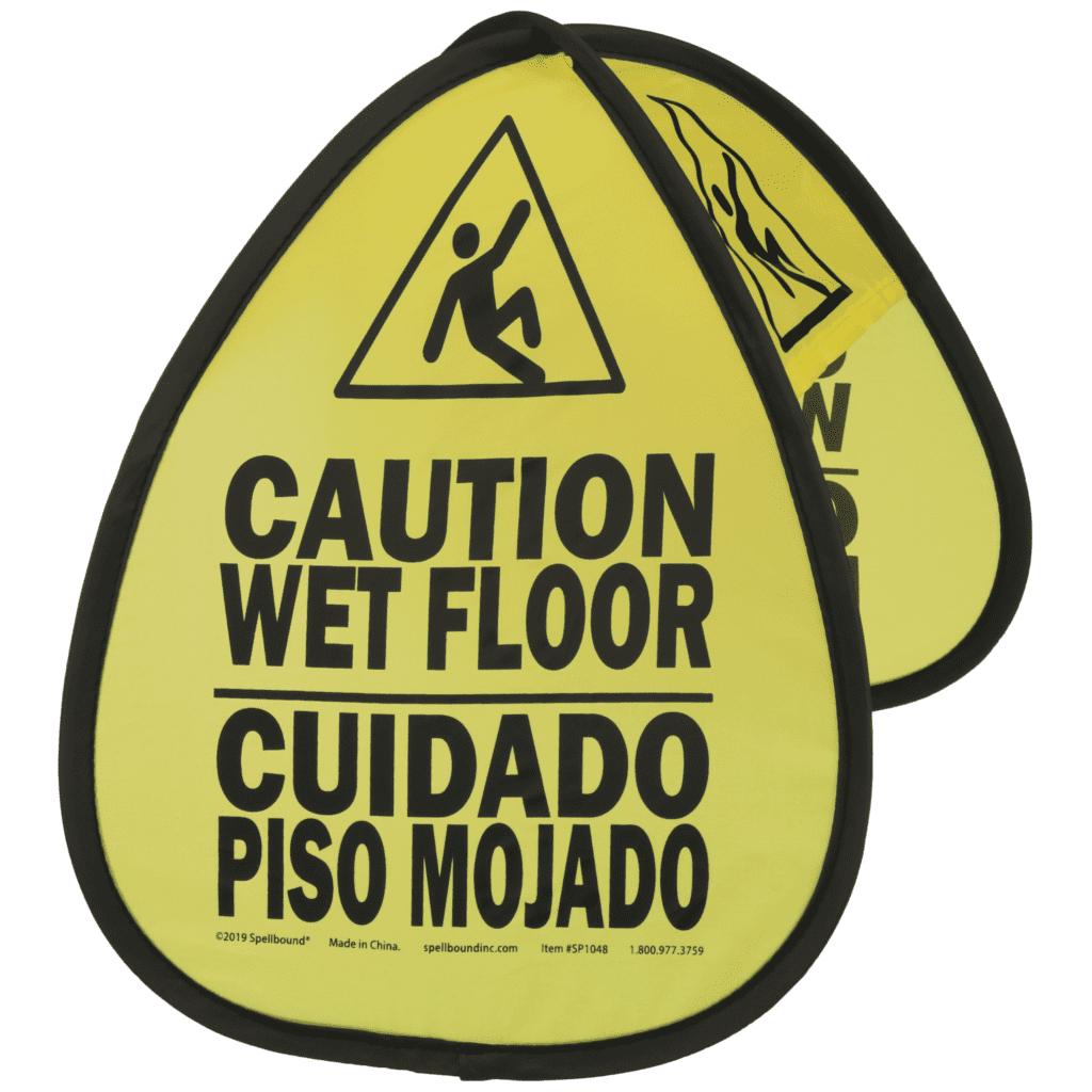 Big Mini Pop-Up Caution Sign: Safety Made Portable | CrewSafe
