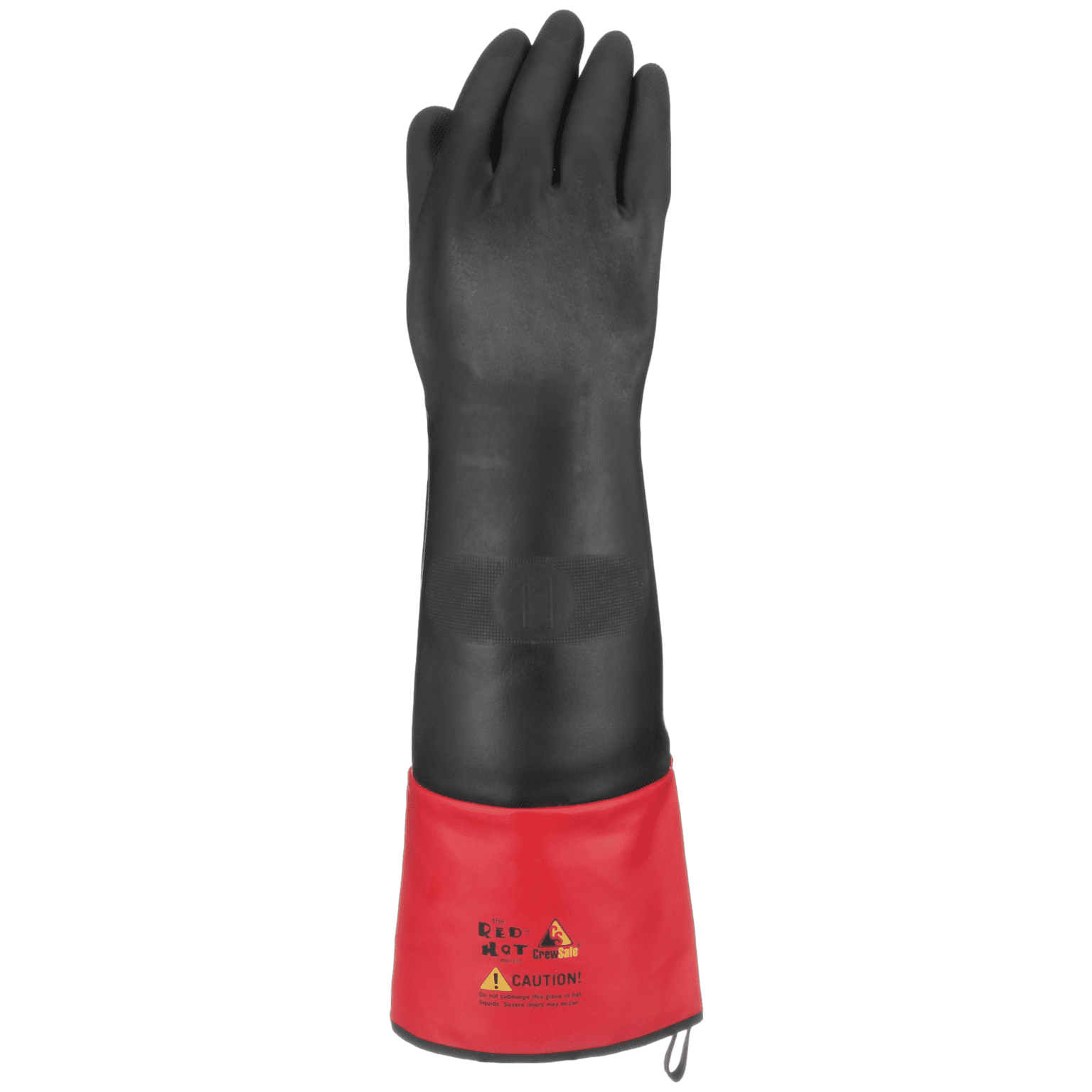 Superior Hand Safety: Red Hot Burn Protection Gloves 20" by CrewSafe