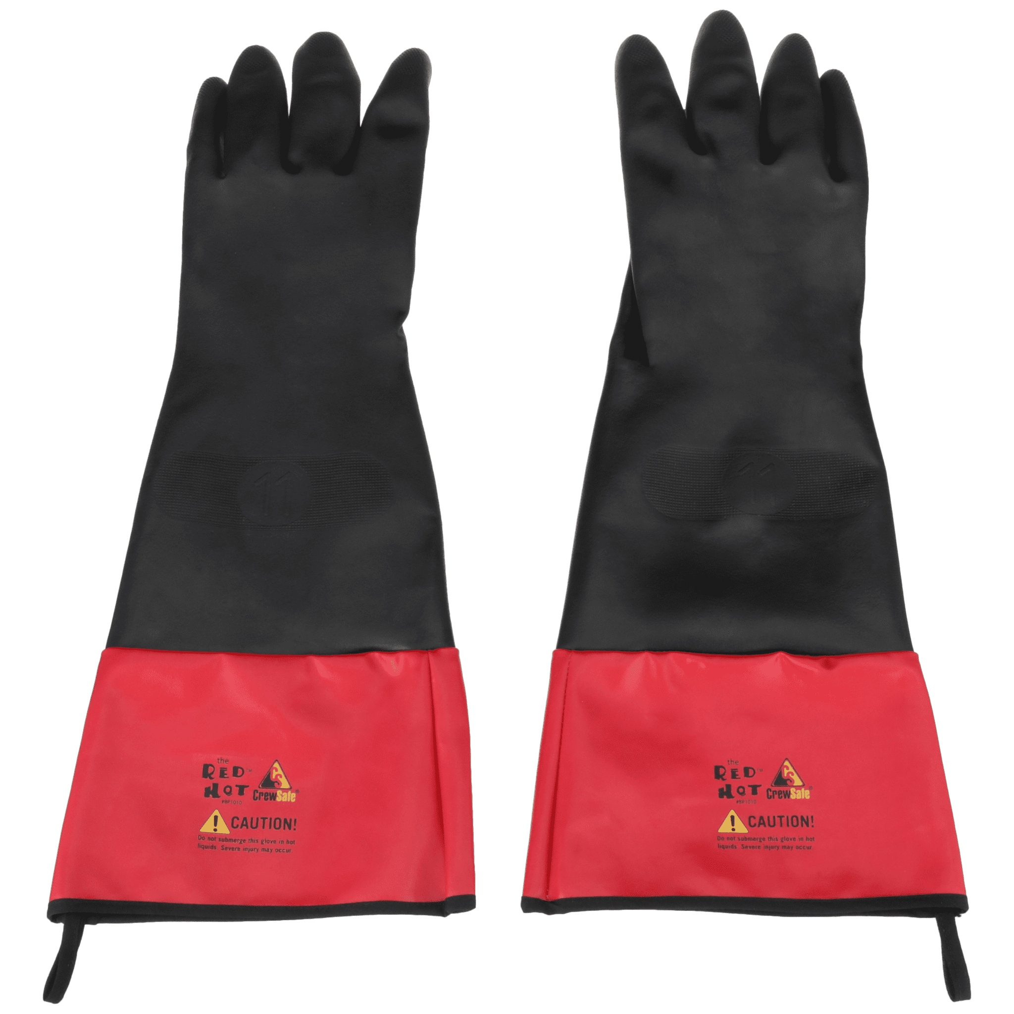 Superior Hand Safety: Red Hot Burn Protection Gloves 20" by CrewSafe