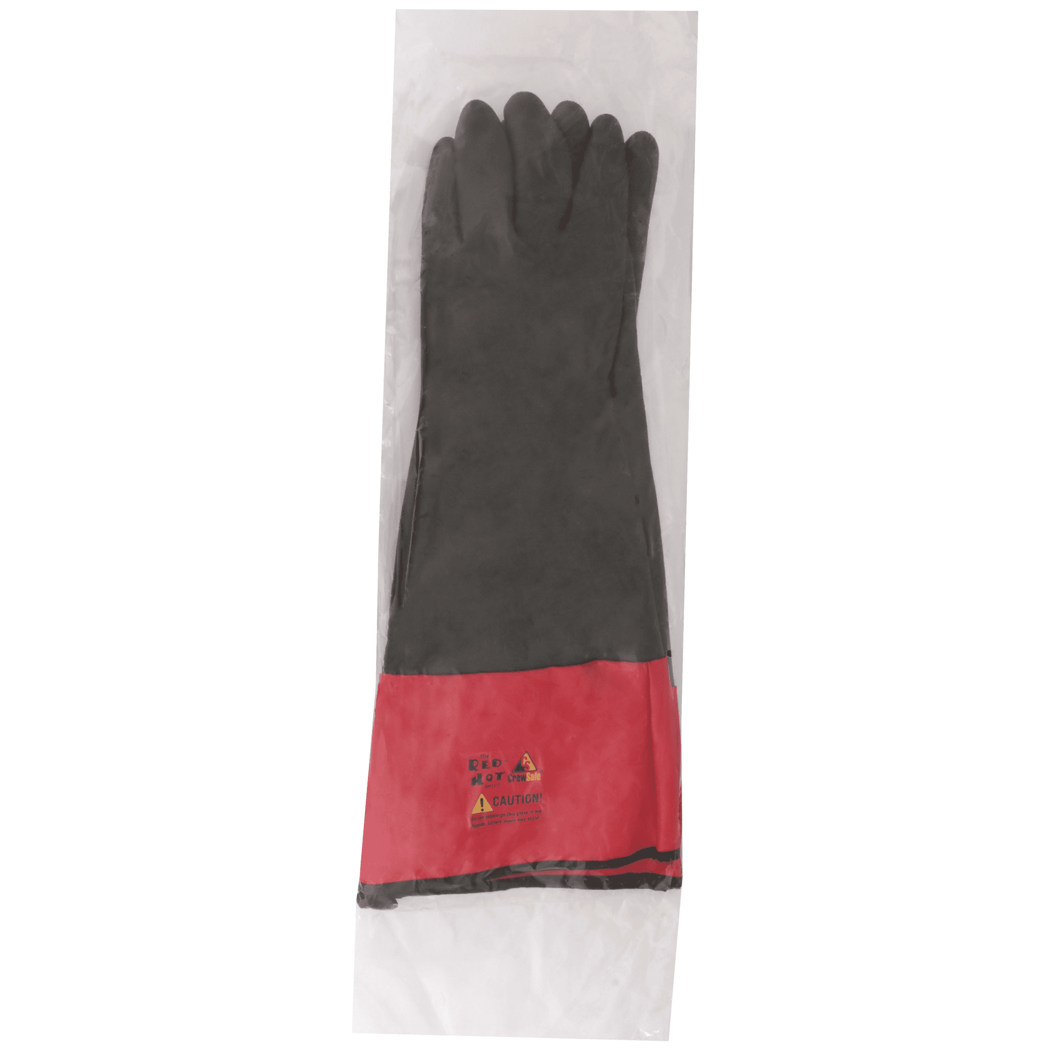Superior Hand Safety: Red Hot Burn Protection Gloves 20" by CrewSafe