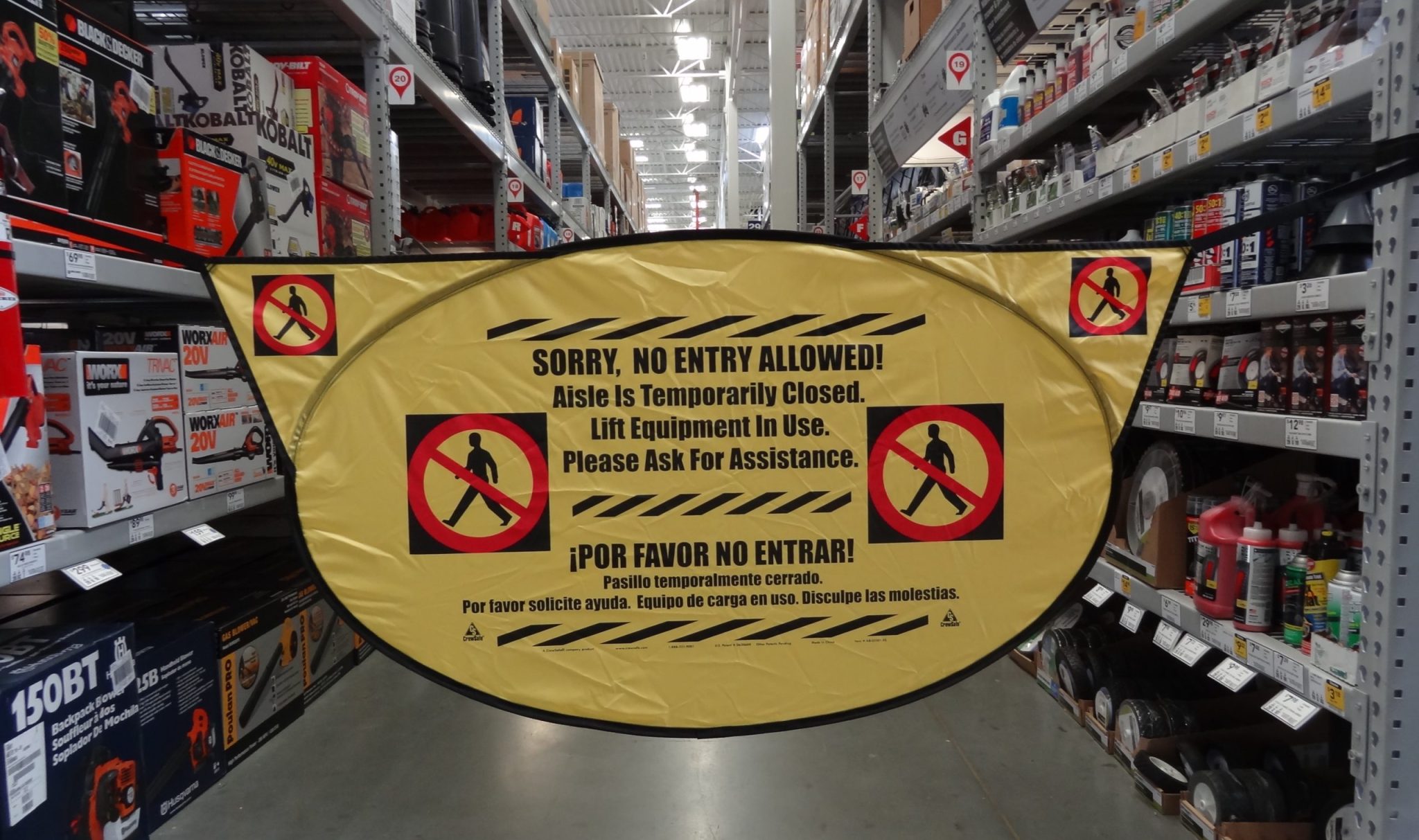 CrewSafe Aisle Barrier