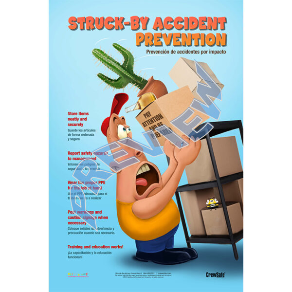 Struck-By Injury Prevention Poster